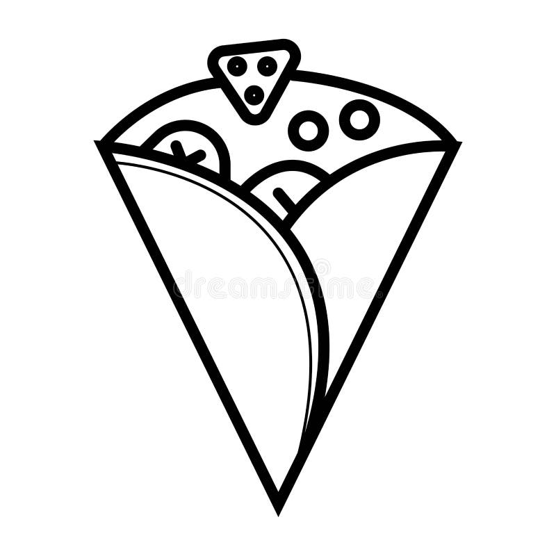 Crepe Stock Illustrations – 6,386 Crepe Stock Illustrations, Vectors ...