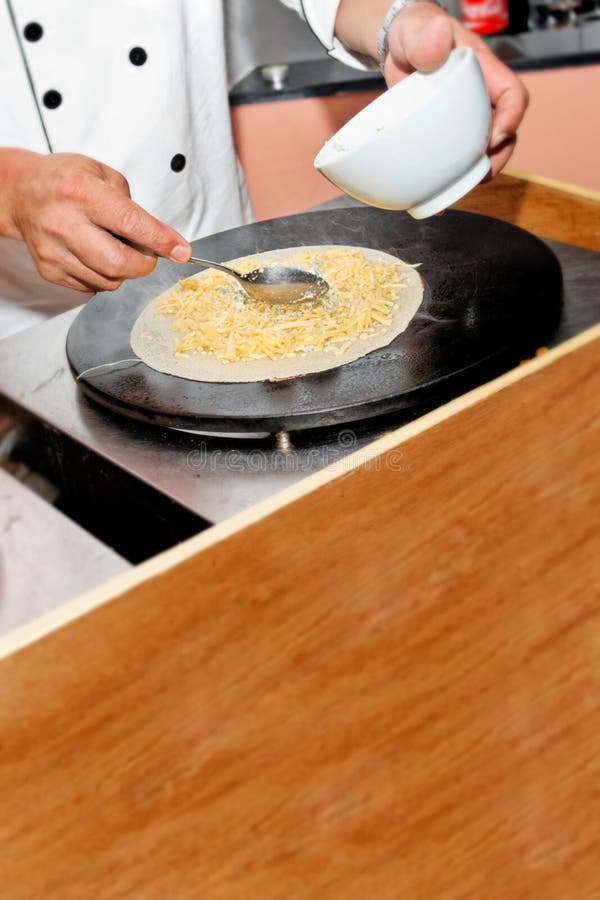 Creperie buffet stock image. Image of party, preparing - 23129397