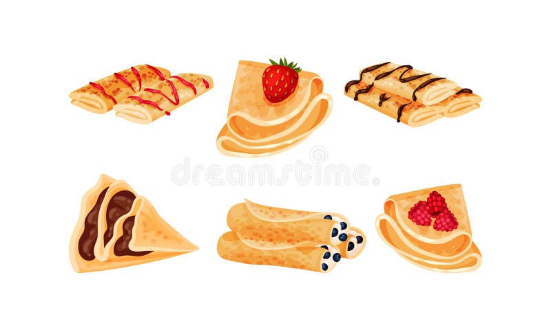Crepes Stock Illustrations – 8,519 Crepes Stock Illustrations, Vectors ...