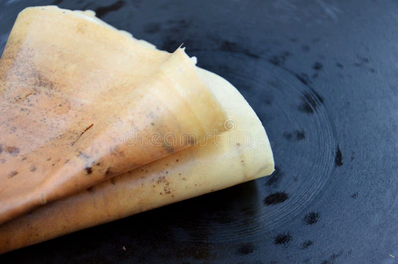 Crepes cake stock image. Image of lunch, dessert, cooking - 35136025