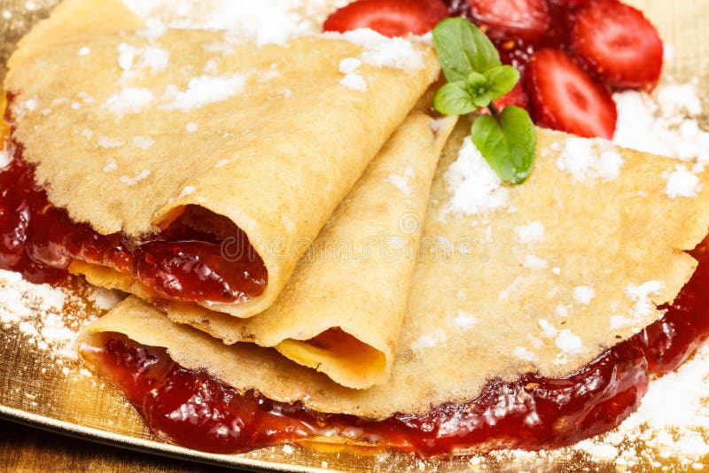 Pancakes stock image. Image of berries, closeup, carbohydrates - 15210385