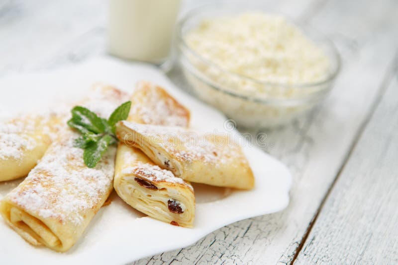 Crepes stock photo. Image of delicious, healthy, dessert - 48320934