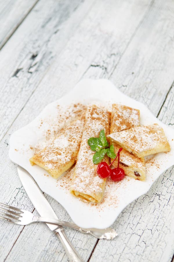 Crepes stock image. Image of dairy, lunch, crepe, healthy - 48351675