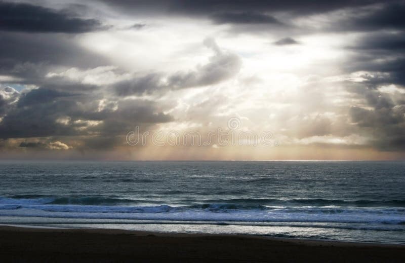 Crepuscular Rays stock photo. Image of clouds, cloud, sunrise - 2551284
