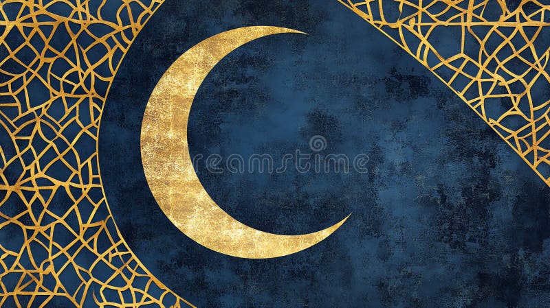 Abstract Gold Crescent Moon Line Design Stock Photos - Free & Royalty ...