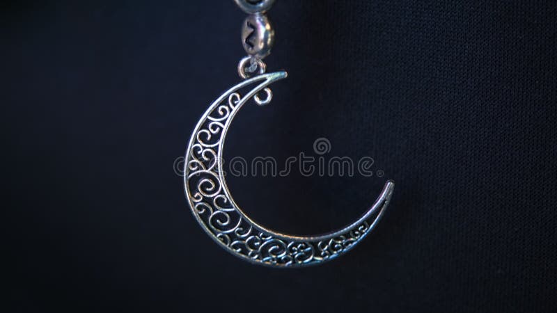 Crescent Moon Religious Muslim Symbol Stock Video - Video of ramadan ...
