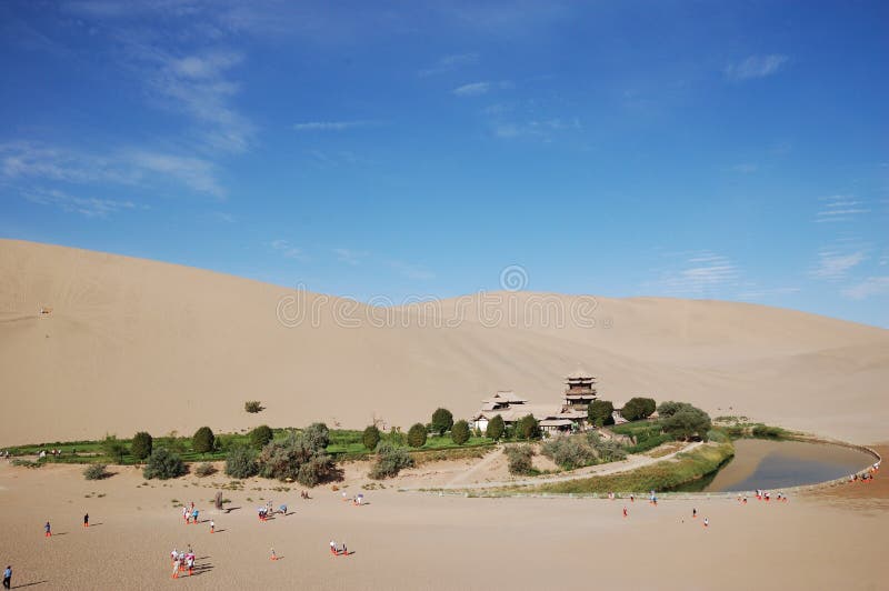 Crescent moon spring stock image. Image of crystalclear - 26144073