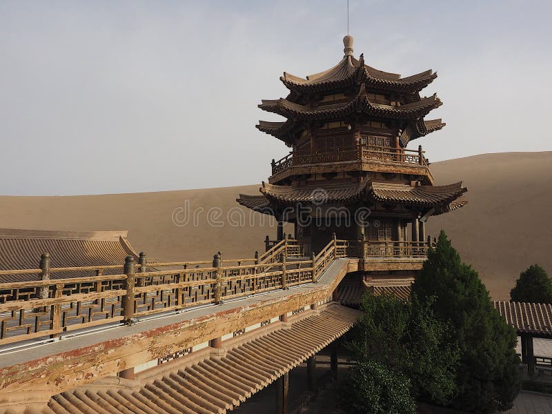 Crescent Moon Spring stock image. Image of tourist, chinese - 84533143