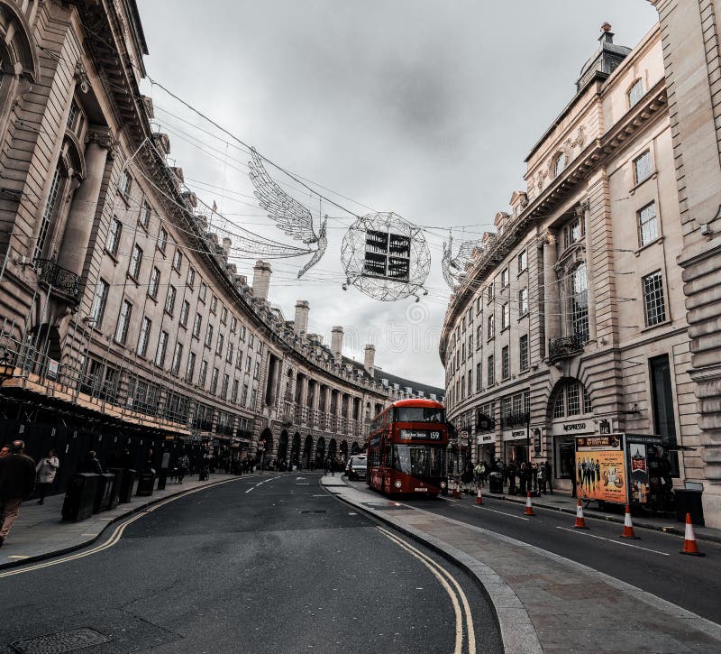 Crescent Street in London editorial stock image. Image of bridge ...