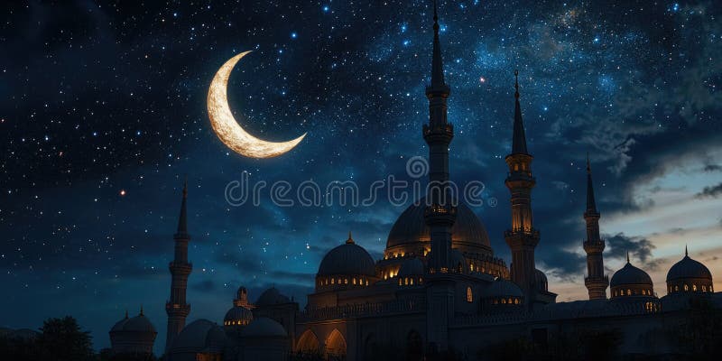 Crescent-topped building stock photo. Image of crescent - 378875388