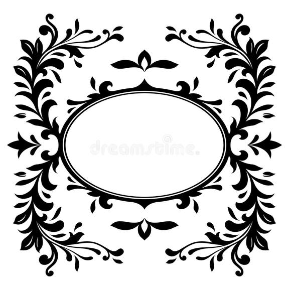 Crest/border stock vector. Illustration of shape, antique - 8686501