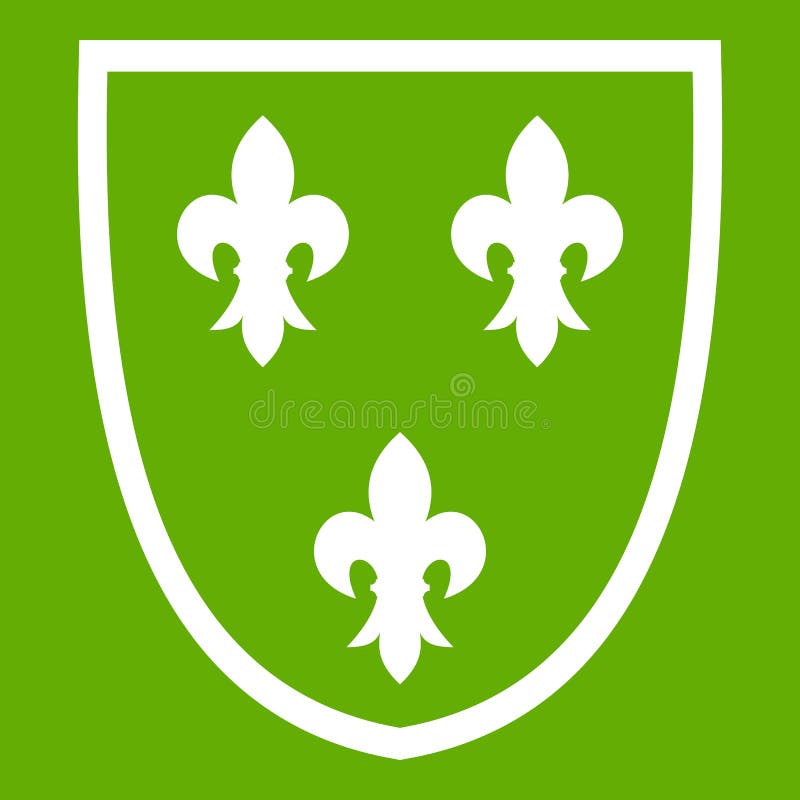 Crest green stock vector. Illustration of ornate, insignia - 14579461
