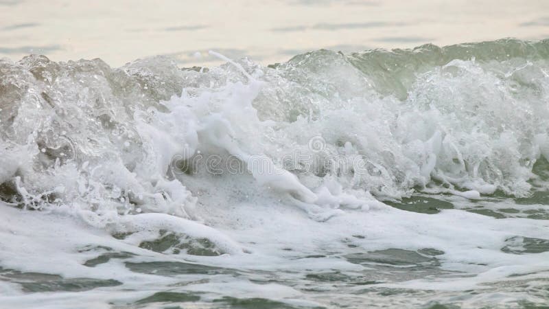 Crest of the Sea Wave Splash Near Shore Stock Photo - Image of nature ...