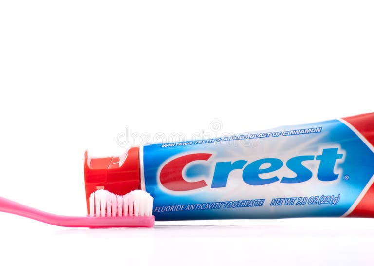 Crest Tooth Paste editorial image. Image of bathroom - 18275000