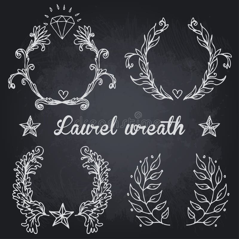 Crest with Vintage Style Design Elements, Use for Logo, Frame Stock ...