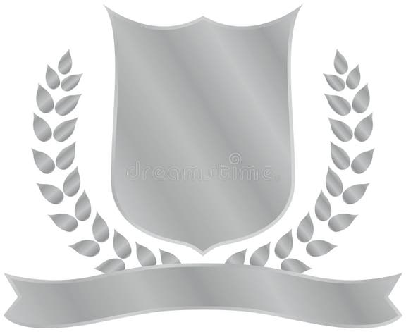 Cresta Brillante Del Blindaje Ilustración del Vector - Ilustración de ...