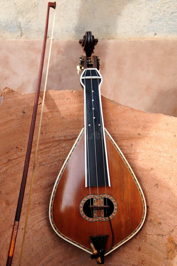 Cretan Lyra stock photo. Image of greek, woven, three - 9245370