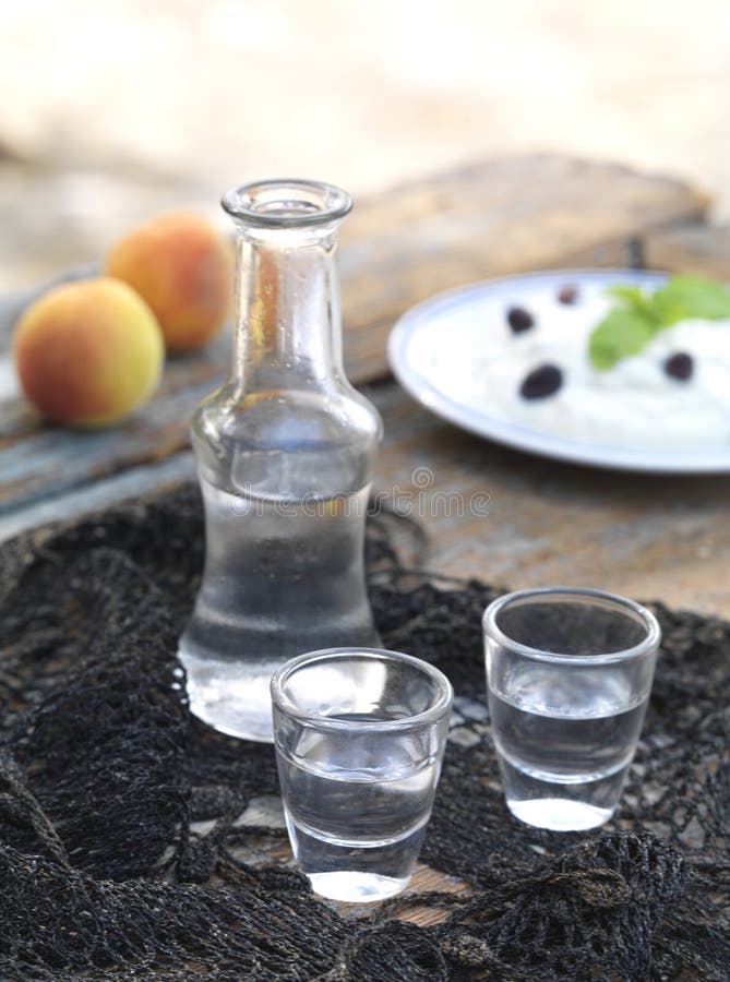 Cretan raki stock image. Image of mediterranean, spirit - 37007957