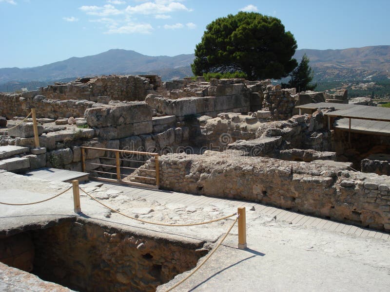 Crete stock photo. Image of archeology, ancient, palace - 11377576