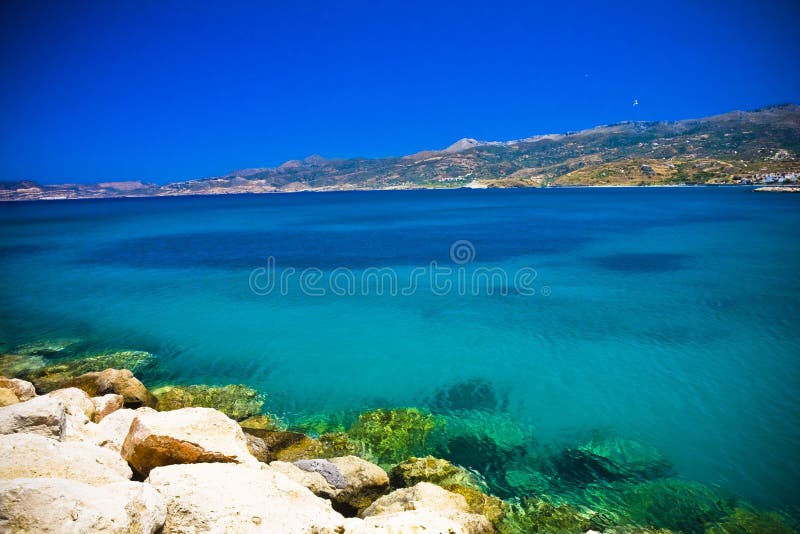 Crete stock image. Image of nature, flowers, fortress - 48531955