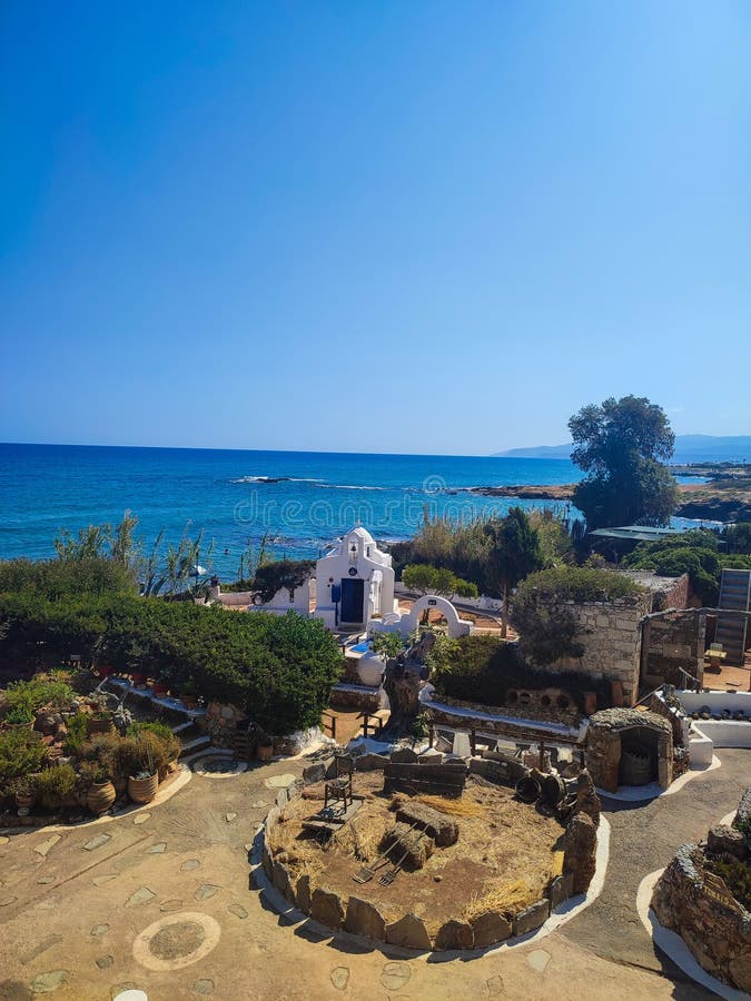 Crete Greek Island Perfect View in the World Stock Photo - Image of ...