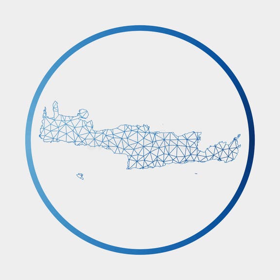 Crete icon. stock vector. Illustration of greek, location - 190935795