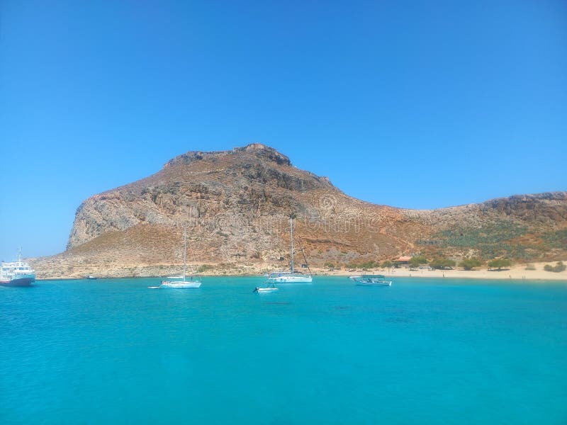 Crete is the Largest Greek Island Stock Image - Image of europe, greek ...