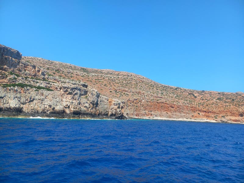 Crete is the Largest Greek Island Stock Image - Image of beach, crete ...