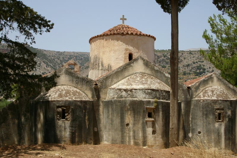 Crete / Panagia Kera stock photo. Image of christian, south - 141118