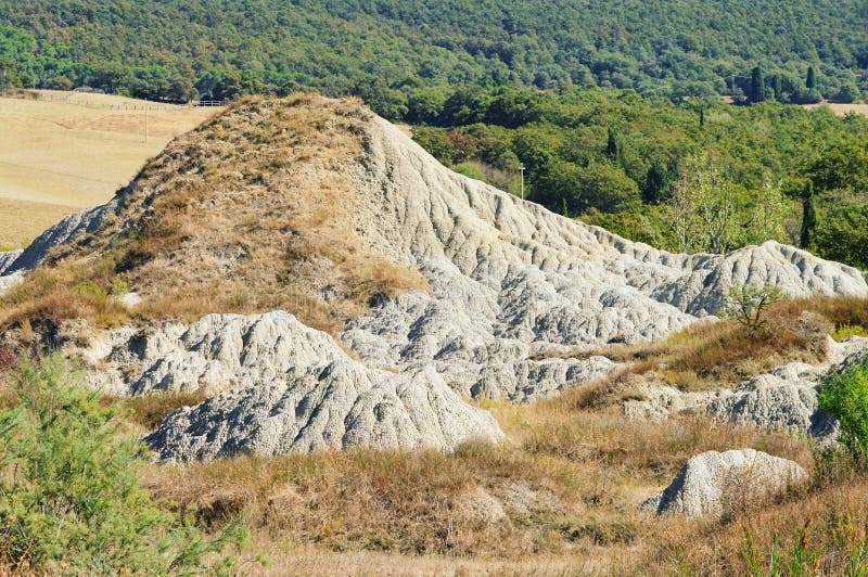 Crete Senesi stock photo. Image of badlands, pienza, italy - 22667856