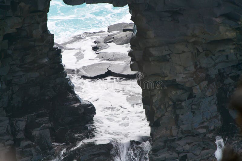 Crevice stock photo. Image of beautiful, surf, tide - 179679140