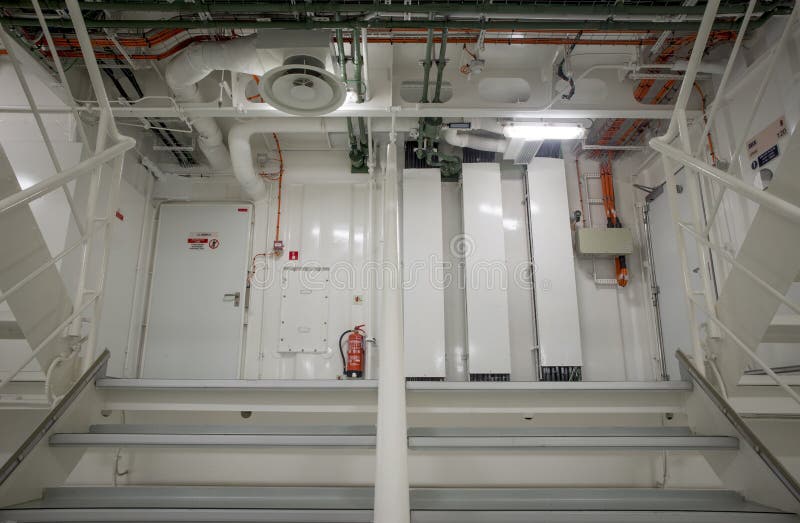 Crew area in a cruise ship editorial photo. Image of cruise - 89308526