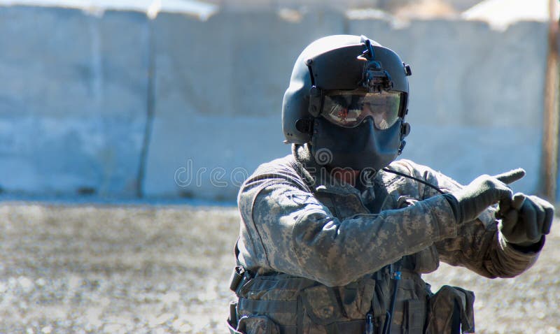 Crew Chief stock image. Image of operation, national - 16927693