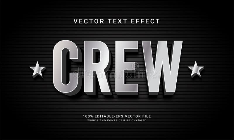 Crew Font Stock Illustrations – 435 Crew Font Stock Illustrations ...