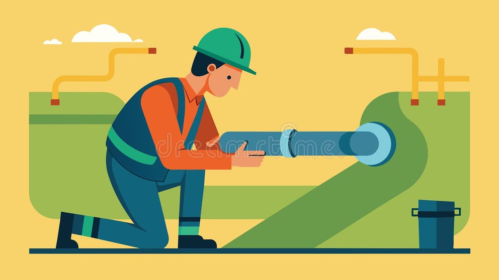 A Crew Member Using a Specialized Tool To Check the Integrity of a ...