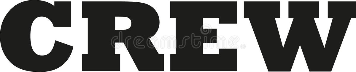 Crew Font Stock Illustrations – 539 Crew Font Stock Illustrations ...