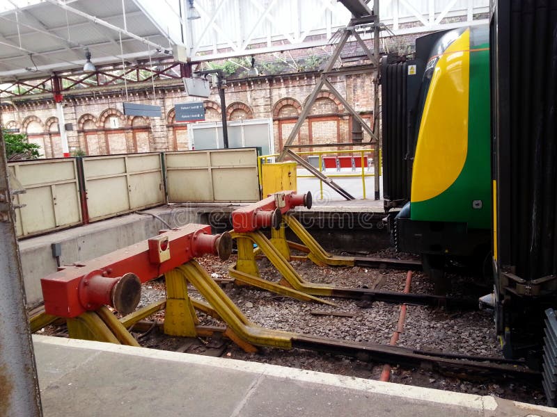 Crewe, England - Railway Buffers Stock Image - Image of railway ...