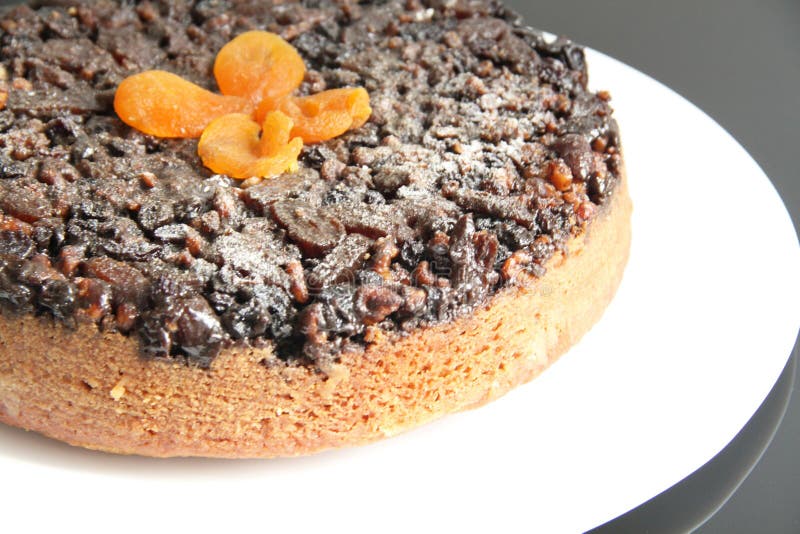 Grain Cake Isolated White Background Delicious Fruit Recipe Sao Paulo ...