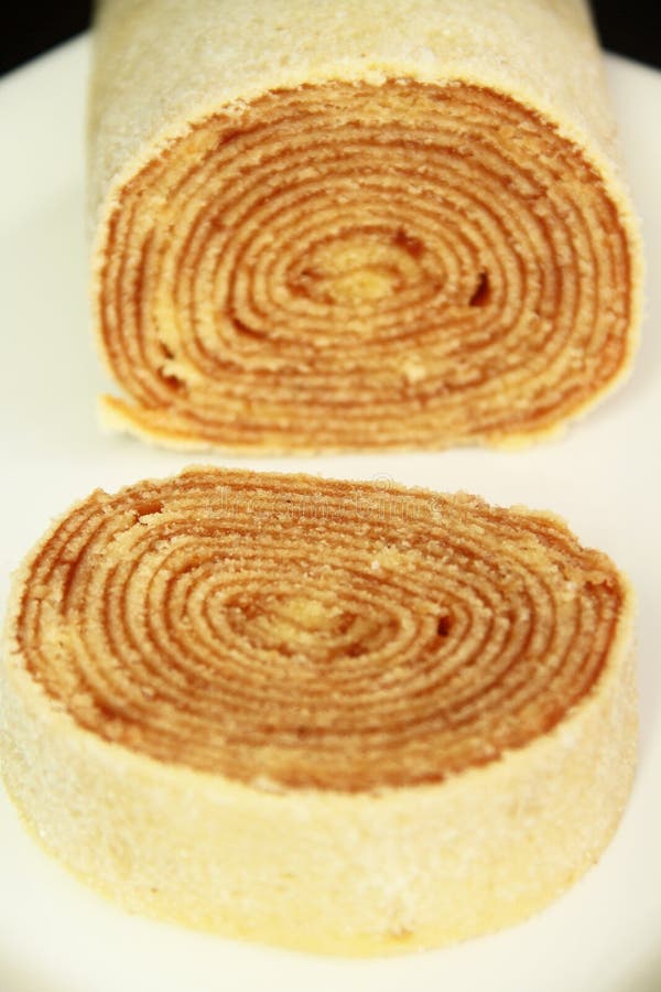 Roll Cake, Bolo De Rolo, Traditional Brazilian Cake Candy Sao Paulo ...