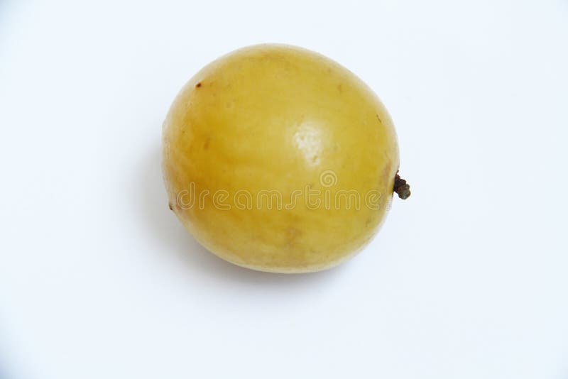 Umbu Fruit Tropical Isolated White Background Food Agriculture Sao ...
