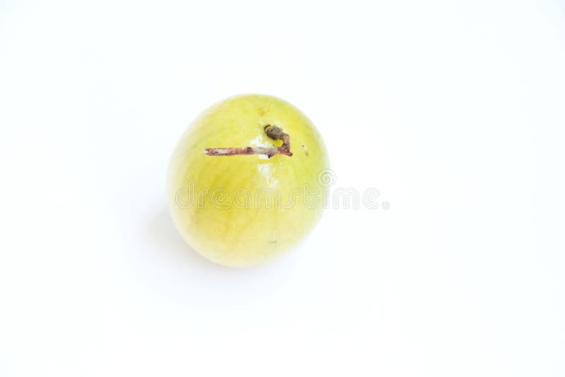 Umbu Fruit Tropical Isolated White Background Food Agriculture Sao ...