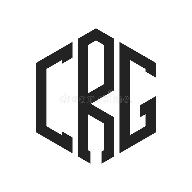 CRG Logo Design. Initial Letter CRG Monogram Logo Using Hexagon Shape ...