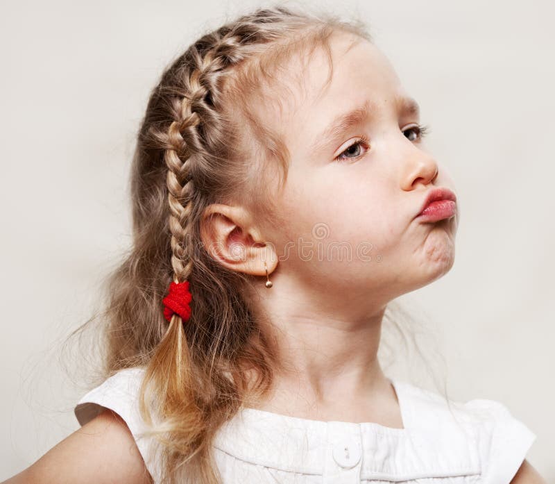Criança caprichosa foto de stock. Imagem de retrato, capricious - 23402016
