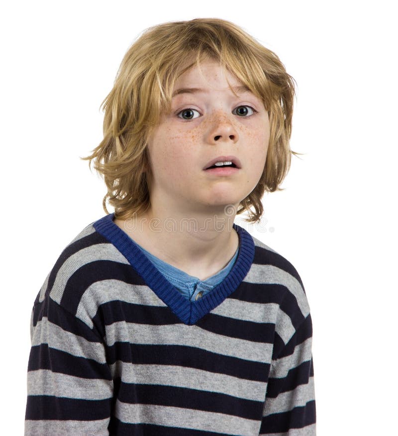 Criança Frustrante Do Menino Da Exaustão Foto de Stock - Imagem de ...