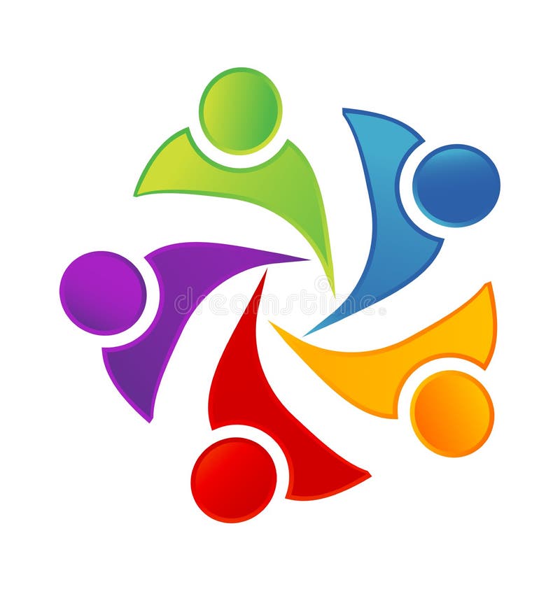 Logotipo Saudável Do Símbolo Do Círculo Da União Dos Povos Dos ...