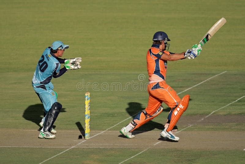 Cricket action editorial photo. Image of player, summer - 12355526