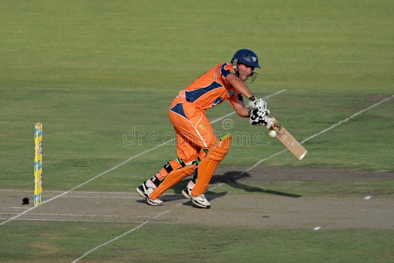 Cricket action editorial stock image. Image of play, athletic - 15591409