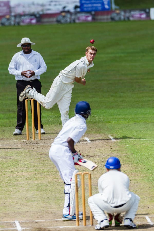 Cricket Action Sport editorial stock photo. Image of competition - 37460993