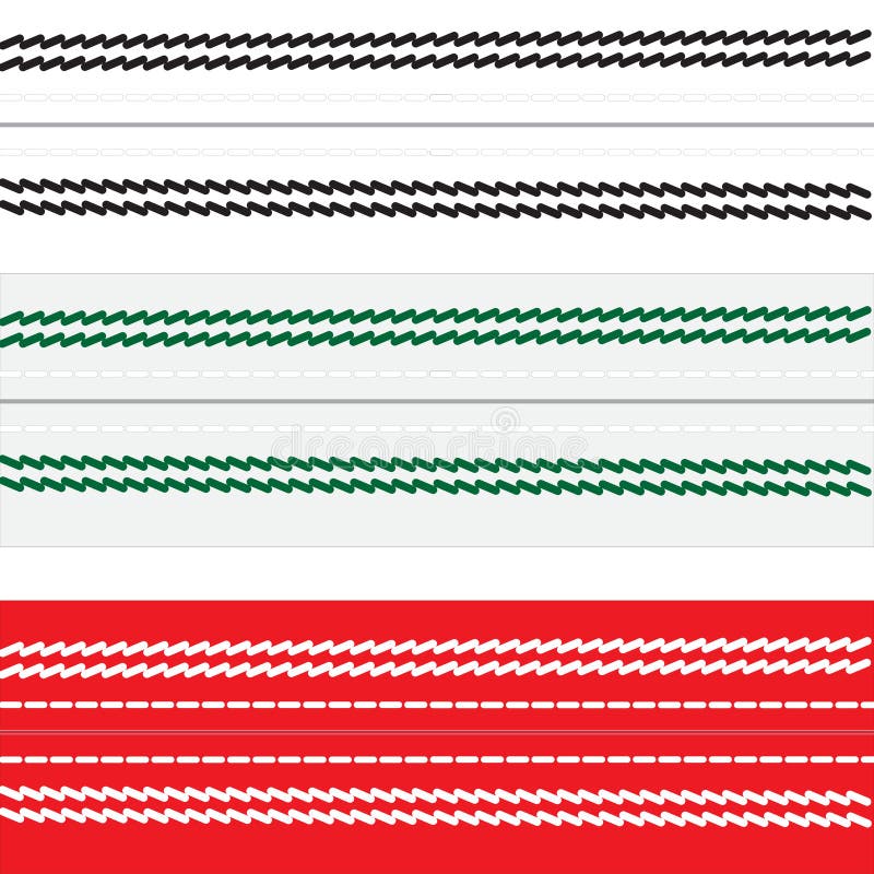 Cricket Ball Pattern Flat Design. Ball in Rectangle Shape Design Stock ...