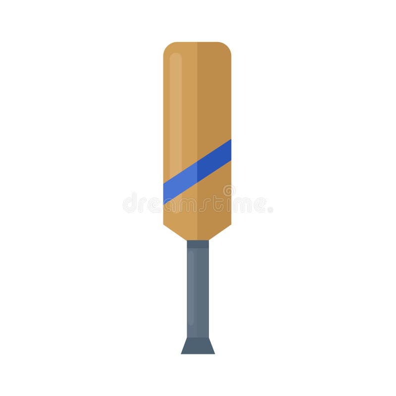 Cricket Bat Icon Clipart Llogotype Isolated Vector Illustration Stock ...